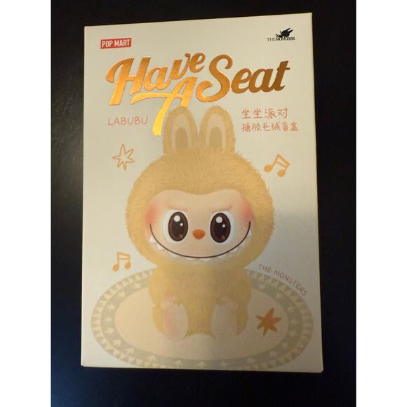 POP MART | Toys | Authentic Have A Seat Dada Labubu | Poshmark